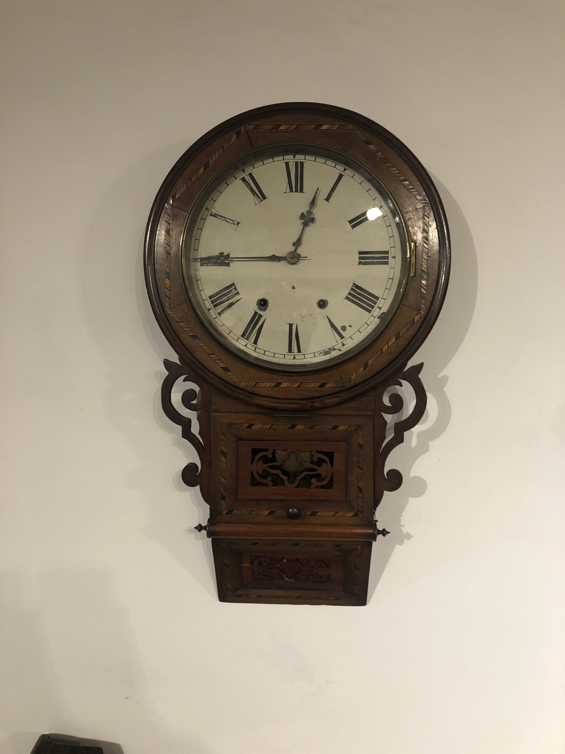 19th Century Wall Clock » wolverhamptonantiques.com