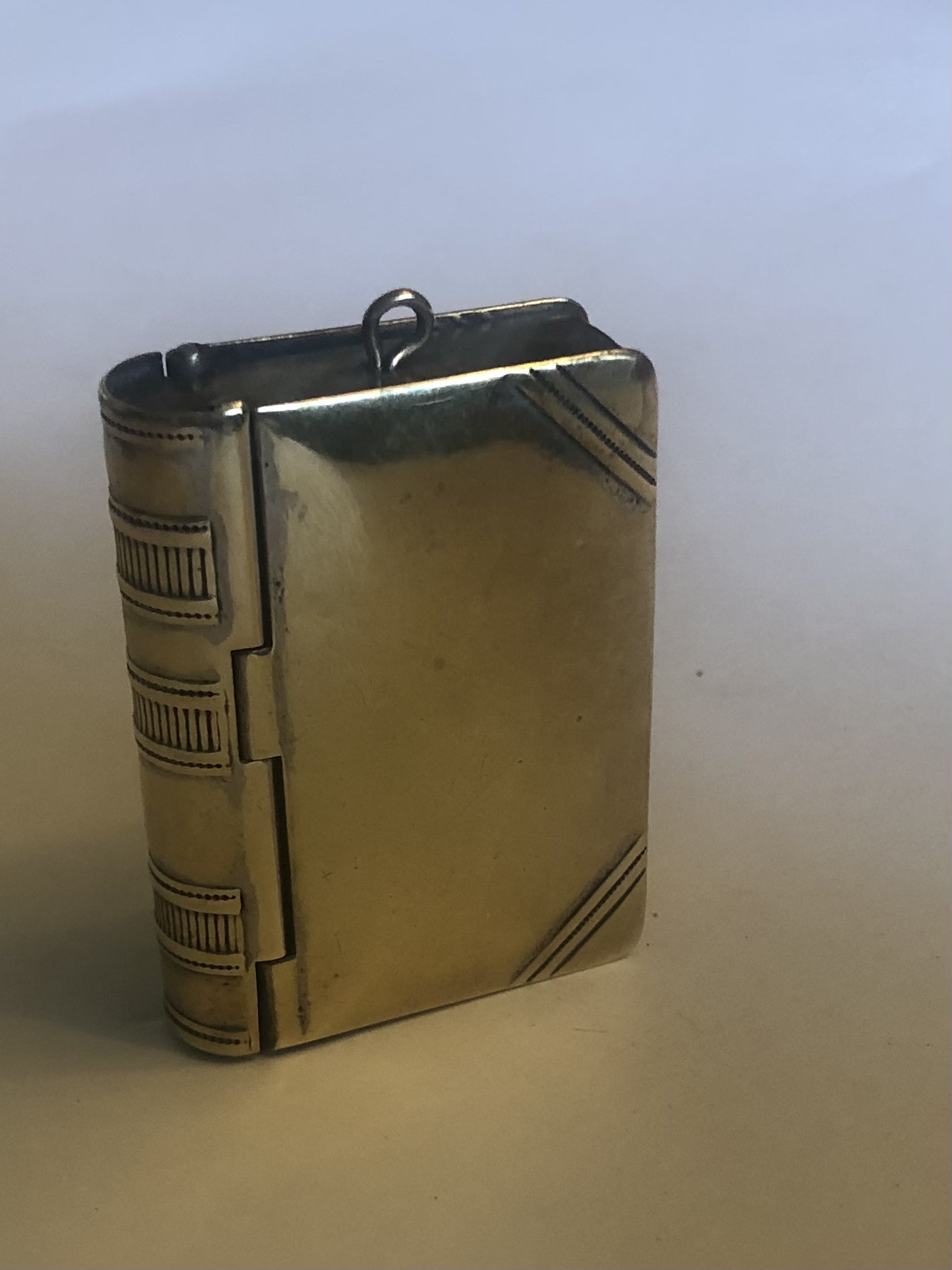 Victorian/Edwardian Brass Postage Stamp Book and Vesta Case ...
