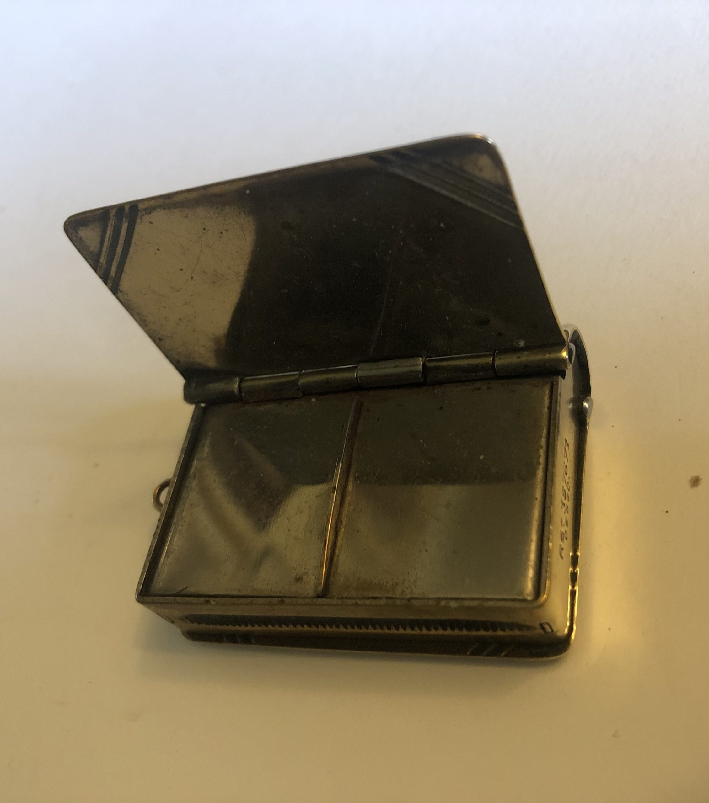 Victorian/Edwardian Brass Postage Stamp Book and Vesta Case ...